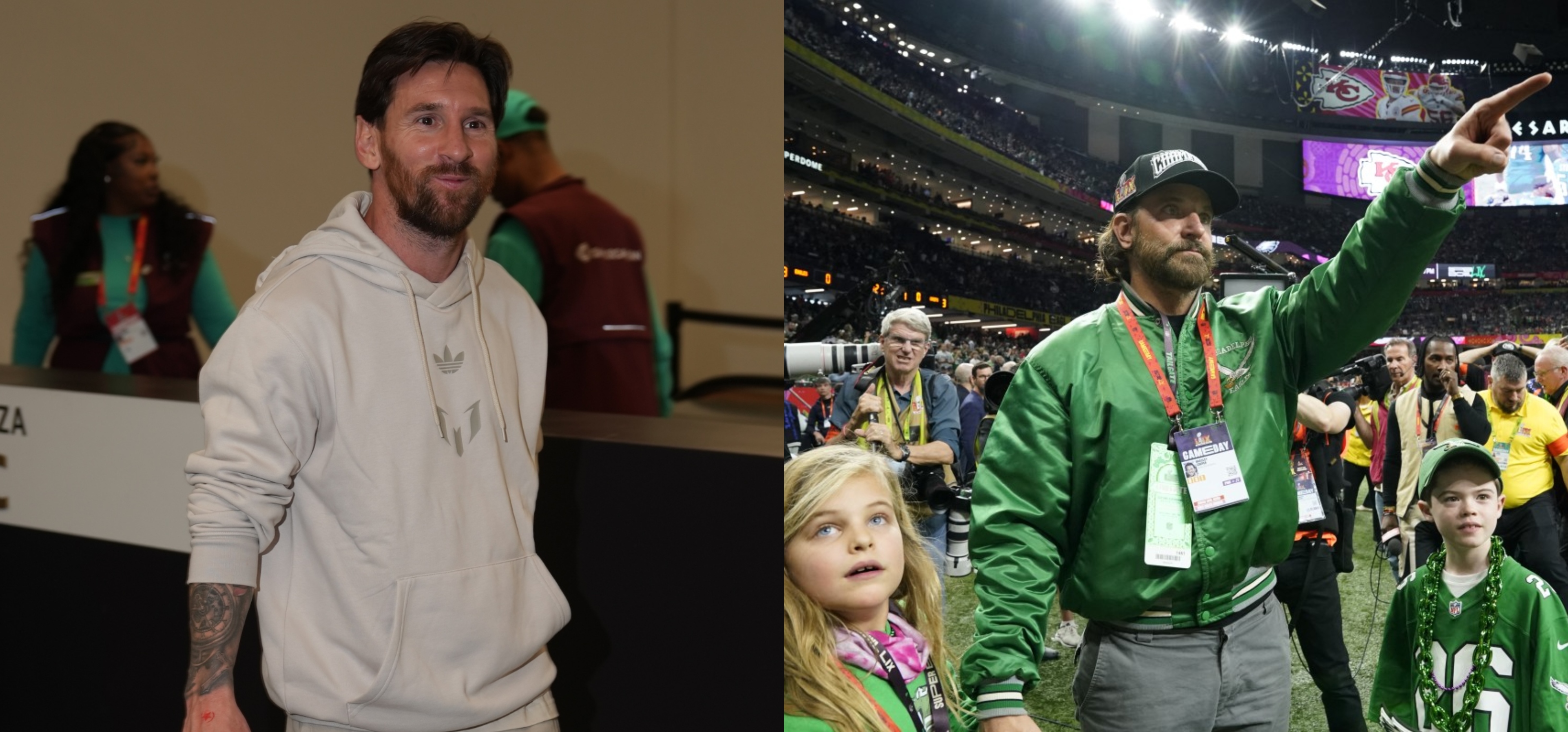 Messi y Bradley Cooper se unen a los invitados de lujo del Super Bowl ...