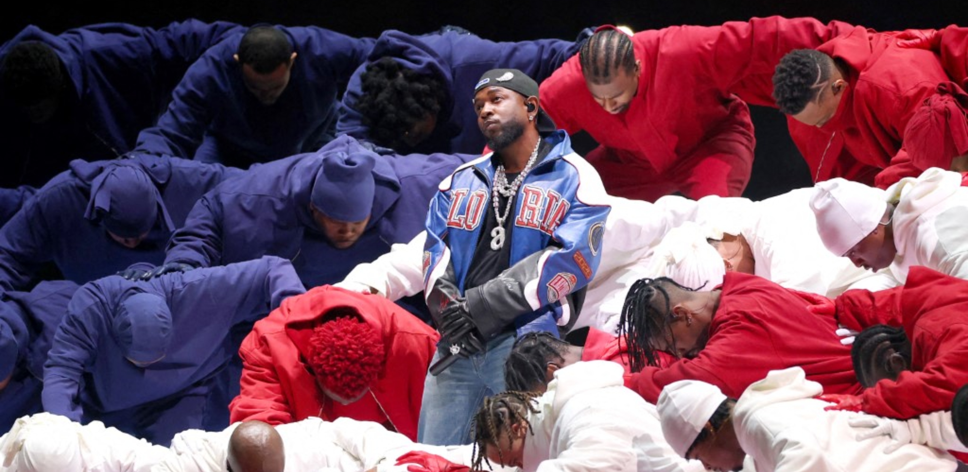 Kendrick Lamar hizo del Super Bowl su propio escenario urbano al fiel ...