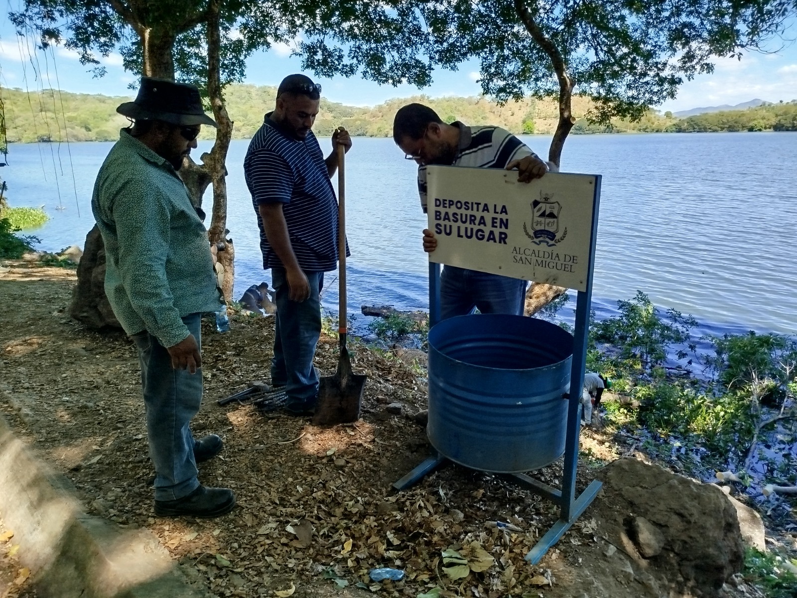 Habilitan espacios para el turismo en laguna de Olomega, San Miguel – Diario El Salvador