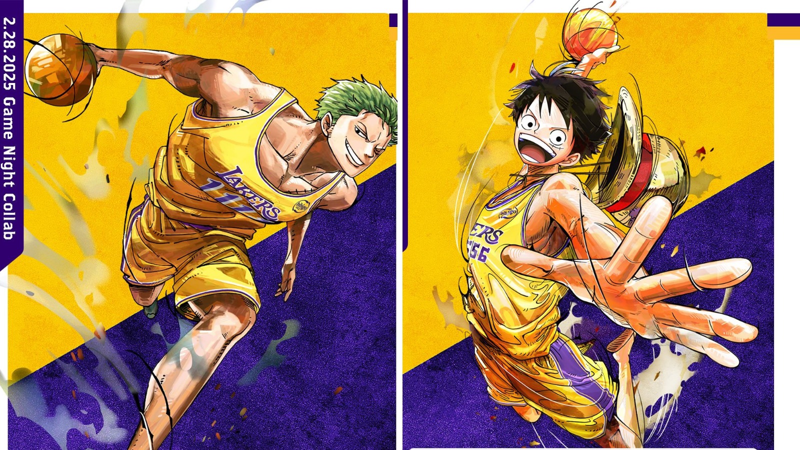 One Piece invade la NBA: Luffy y su tripulación listos para la acción ...