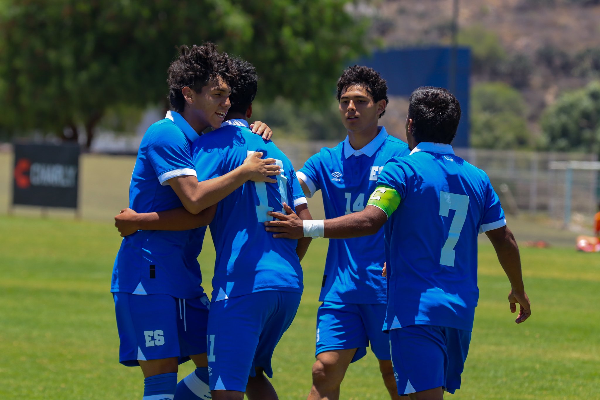 Remontada y goleada de la selección sub-17 de El Salvador sobre el ...
