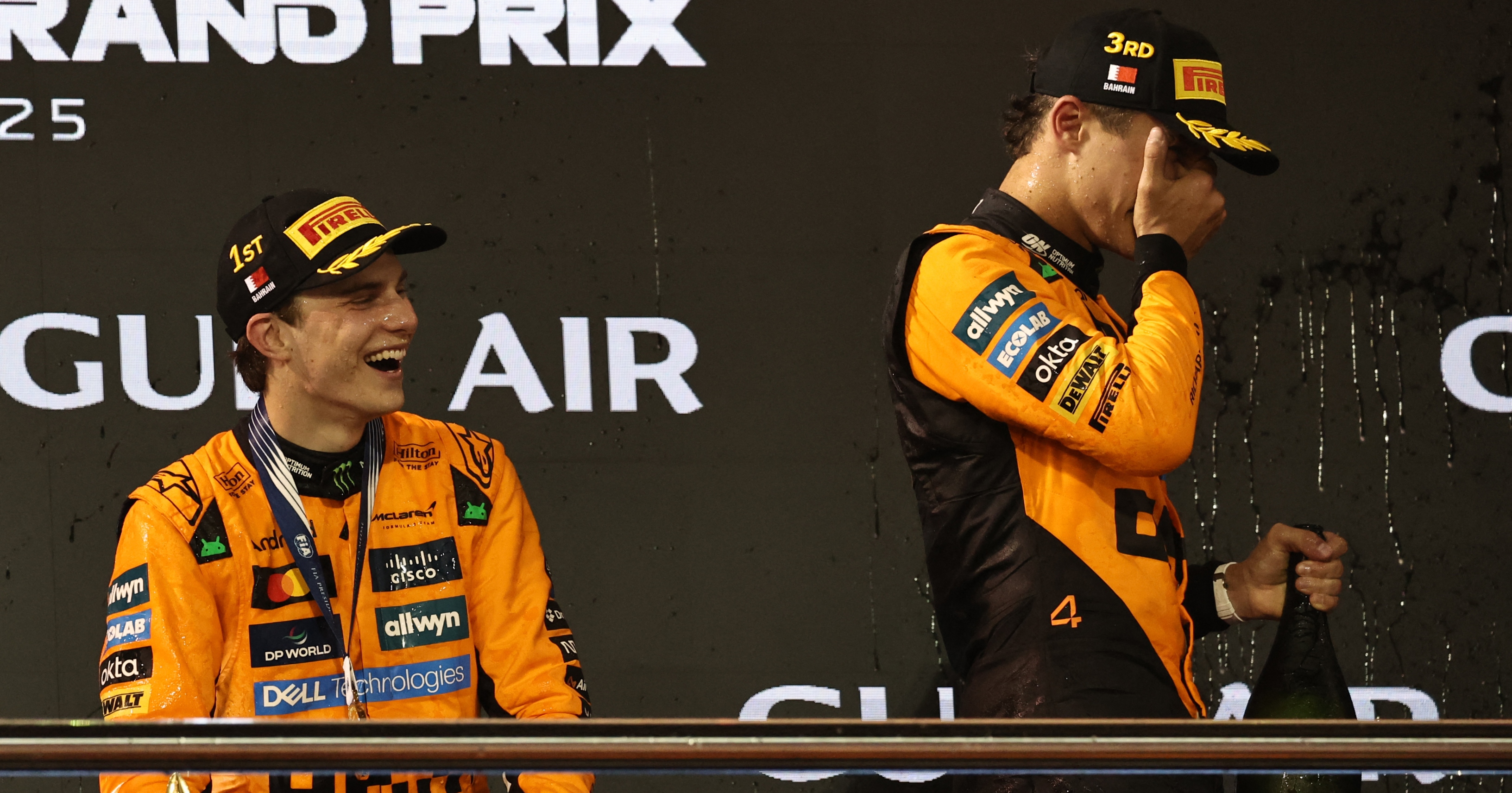 Fiesta de McLaren en Baréin: Piastri gana la carrera y Norris sigue líder en la Fórmula 1 ...