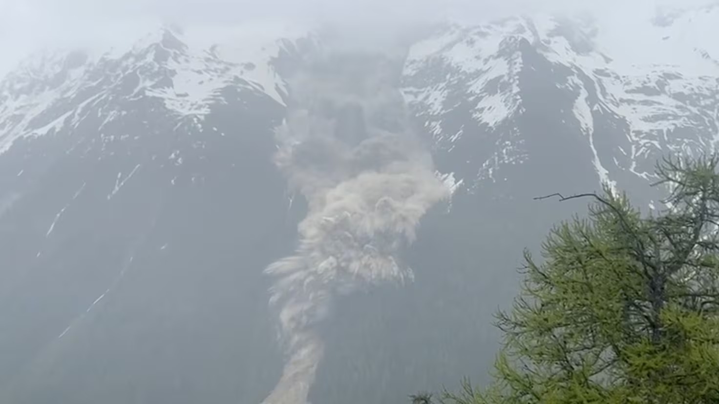 Suiza monitorea riesgo de inundaciones tras el derrumbe de un glaciar ...