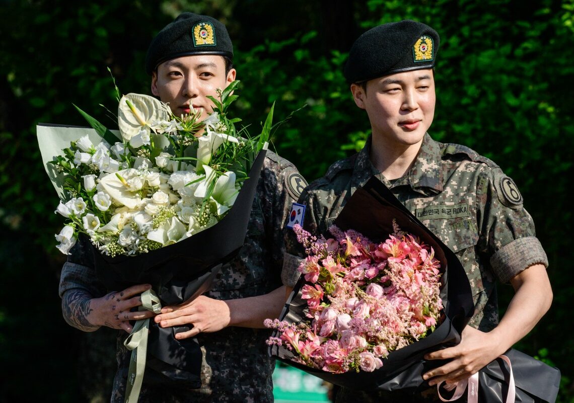 Jimin y Jungkook de BTS concluyen el servicio militar surcoreano ...