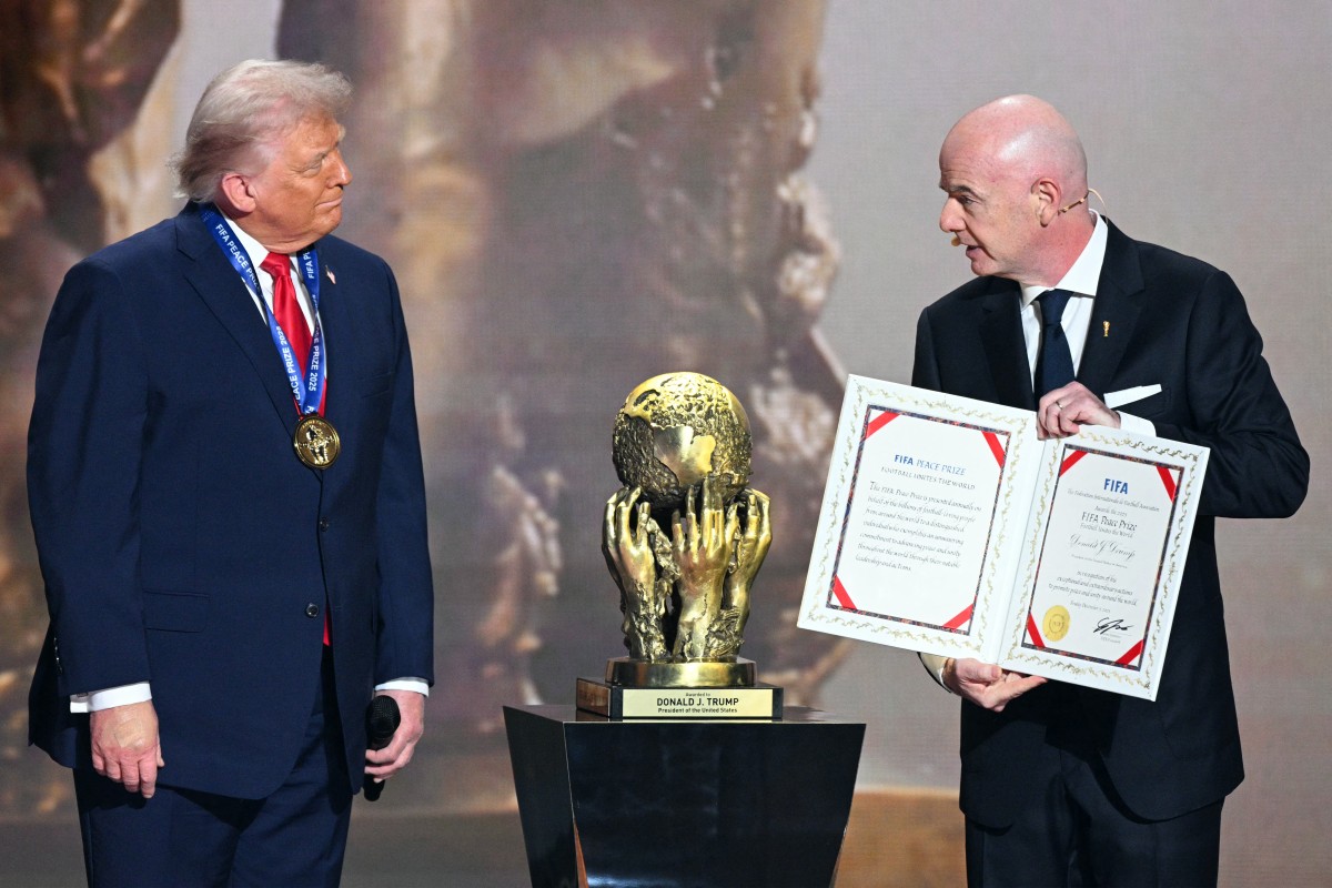 Trump es galardonado con el primer Premio de la Paz de la FIFA - Diario ...