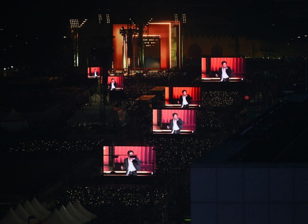 Los reyes del k-pop BTS arrasan en Seúl en su concierto de regreso ...
